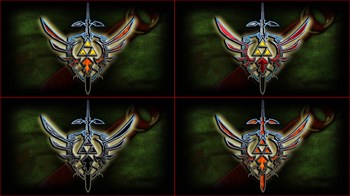 Chrome Hylian Crest Wallpapers by Little-Haunted-Boy on DeviantArt