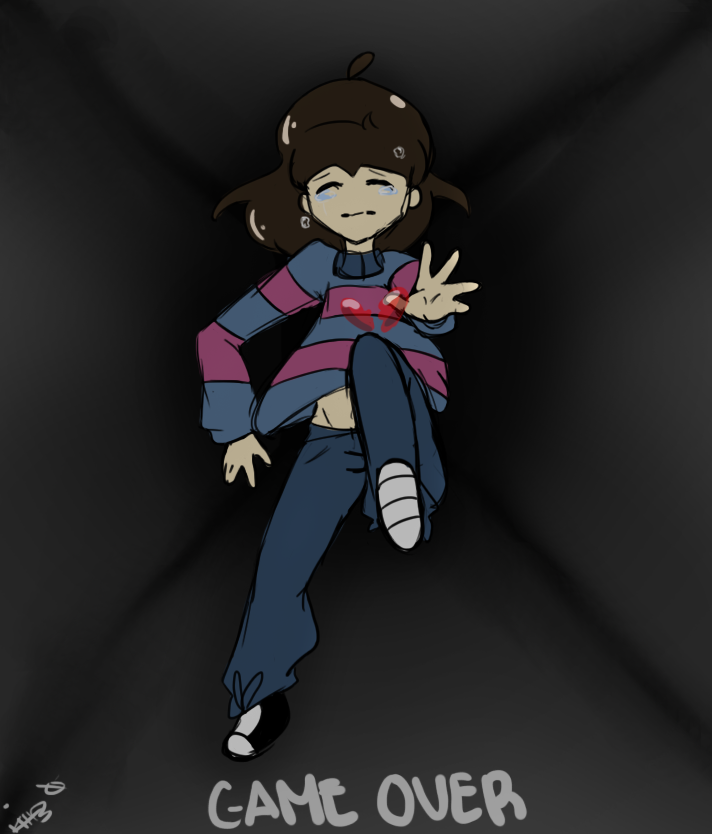 Undertale-Game Over by CreepyClassic on DeviantArt