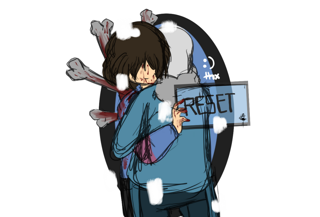 Reset - Undertale, Sans and Frisk by CreepyClassic on DeviantArt