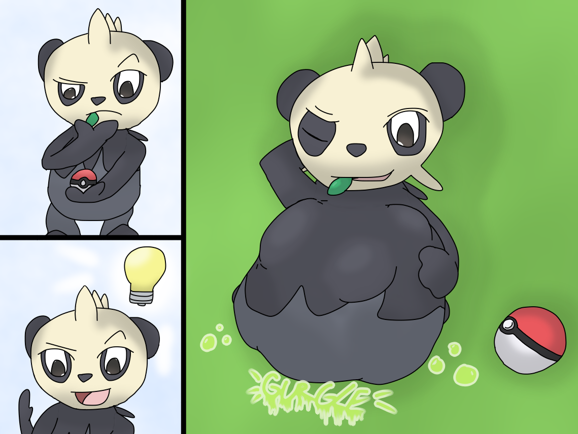 Sneaky Pancham (VORE) by pkmn57 on DeviantArt