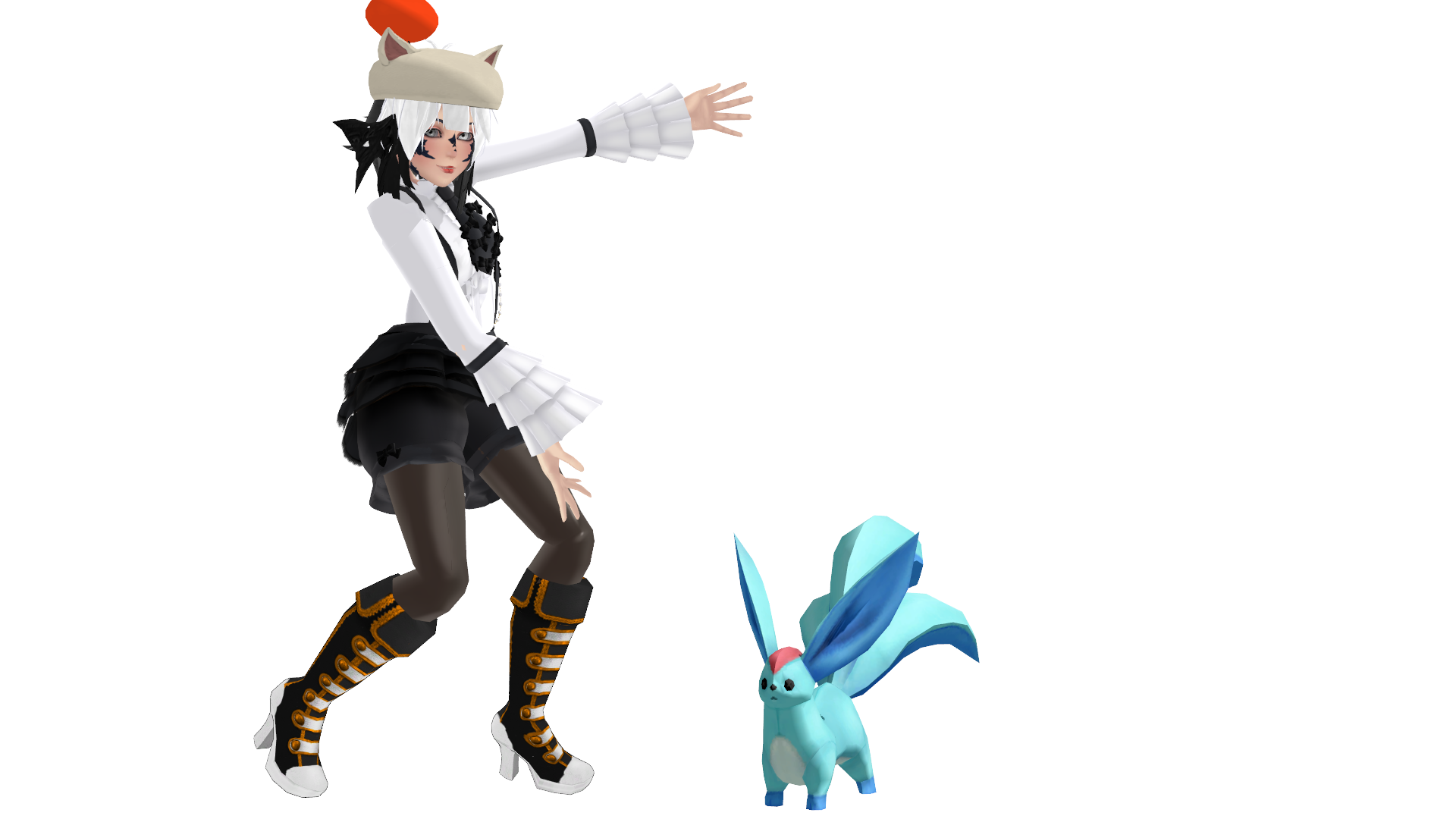 MMD DL - Carbuncle Plush by Ephixalon on DeviantArt