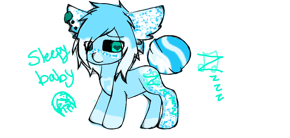 Custom hybrid bathbomb/reflector pony custom by Cursed-Obesession on ...