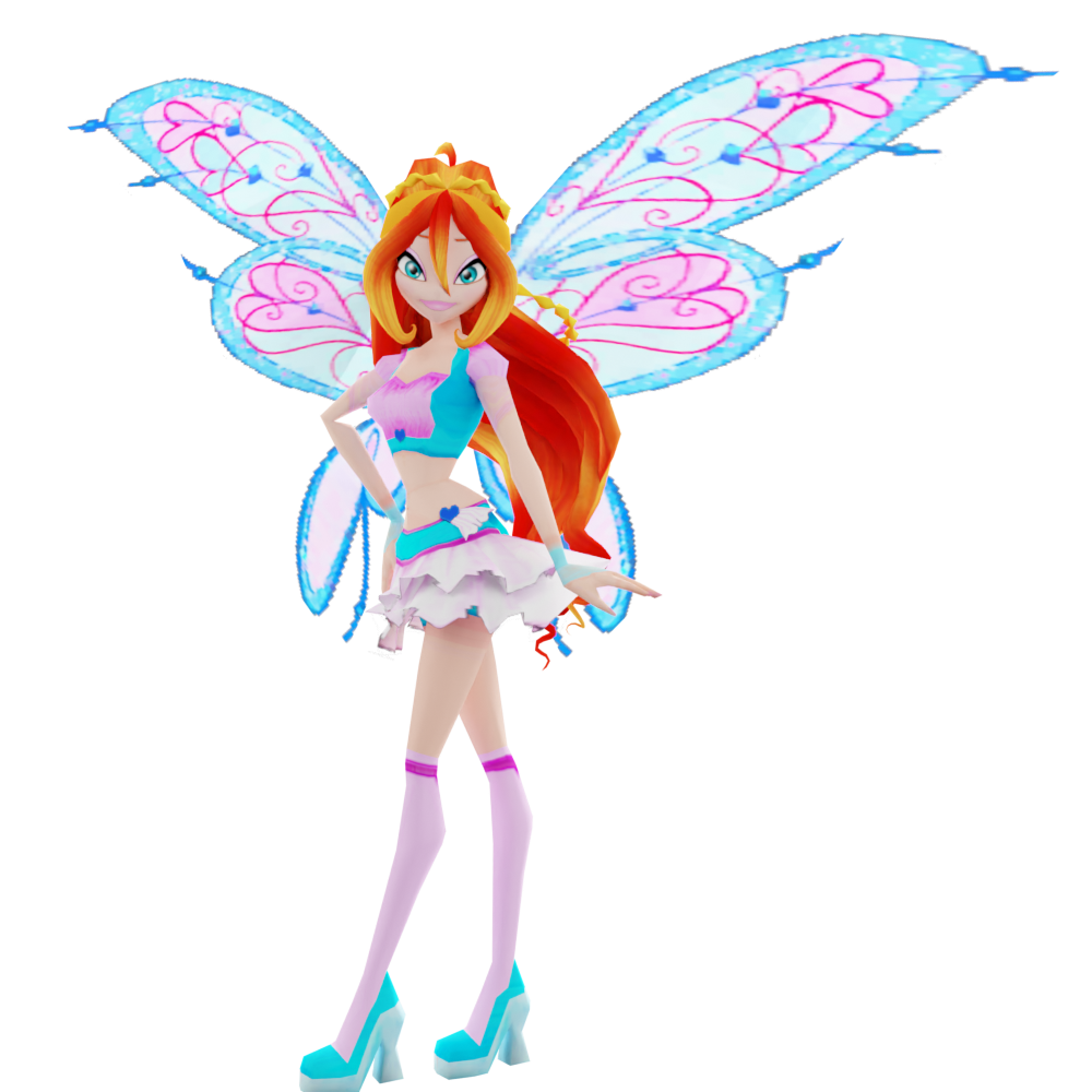 Winx Club - Bloom Believix in DDR Style by Aishayzx on DeviantArt