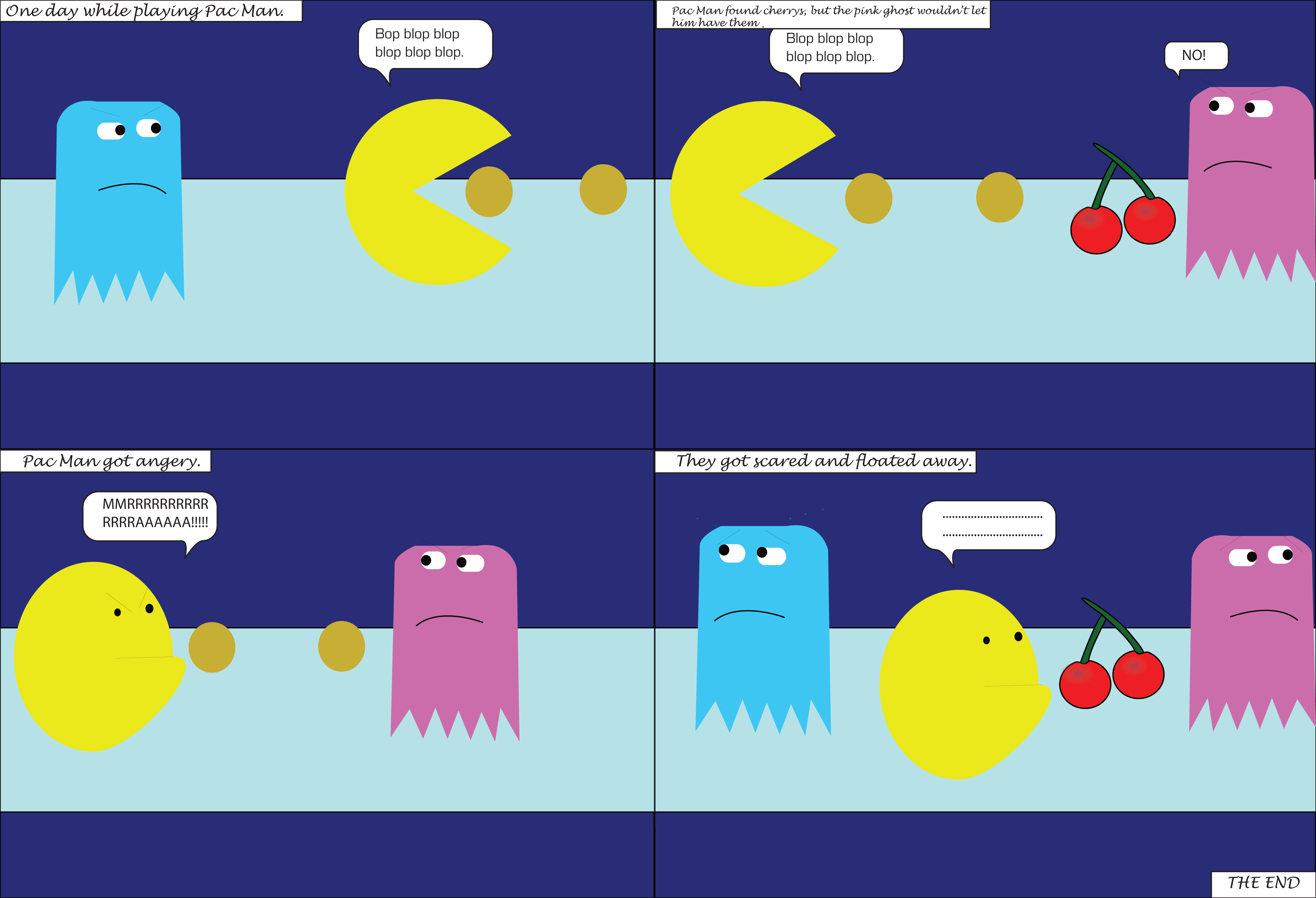 Pac Man Is Angry by AcidicReptile334 on DeviantArt