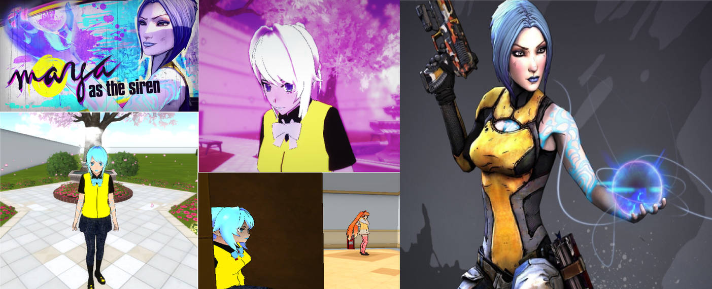 Maya Borderlands 2 Yandere Skin by Jelly-Bearby on DeviantArt