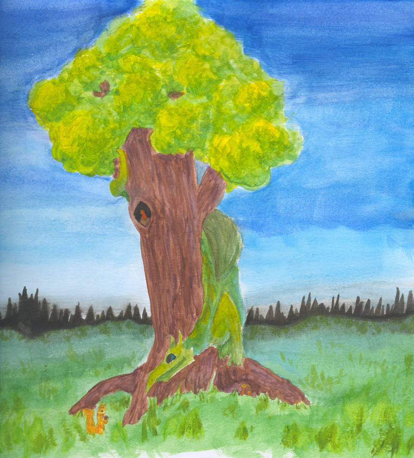 Forest Guardian Dragon by Icewither on DeviantArt