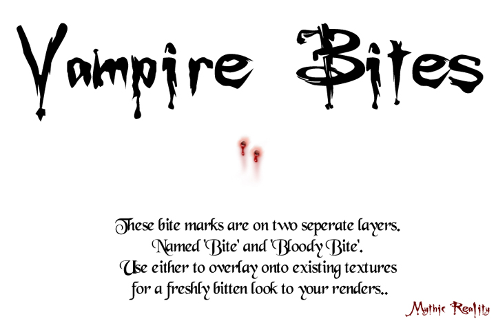 Vampire Bite Marks