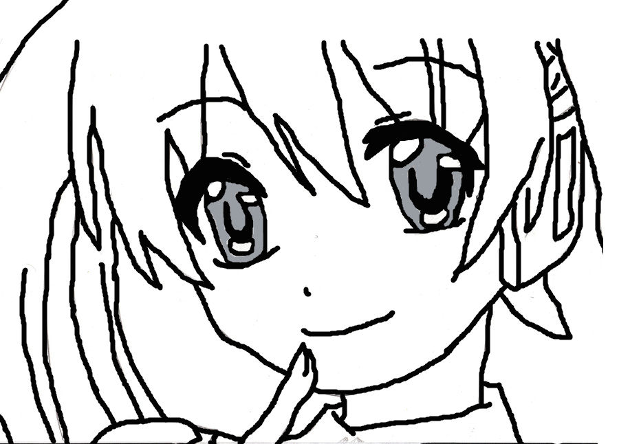 anime drawing by akamekurosaki on DeviantArt