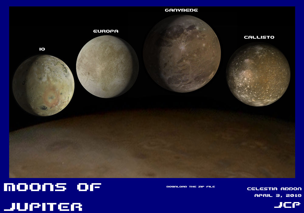 Jupiter's Moons - Celestia Addon by JCP-JohnCarlo on DeviantArt