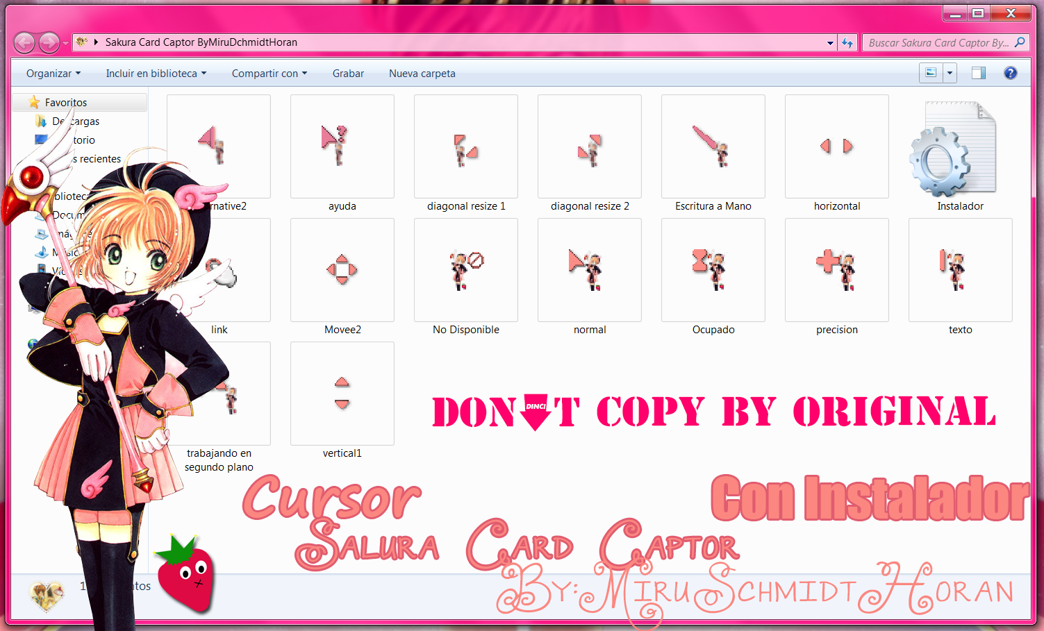 Sakura Card Captor cursor ByMiruDchmidtHoran by miruschmidthoran on ...