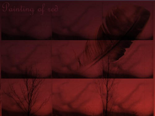 Painting of red by silver-zilver on DeviantArt