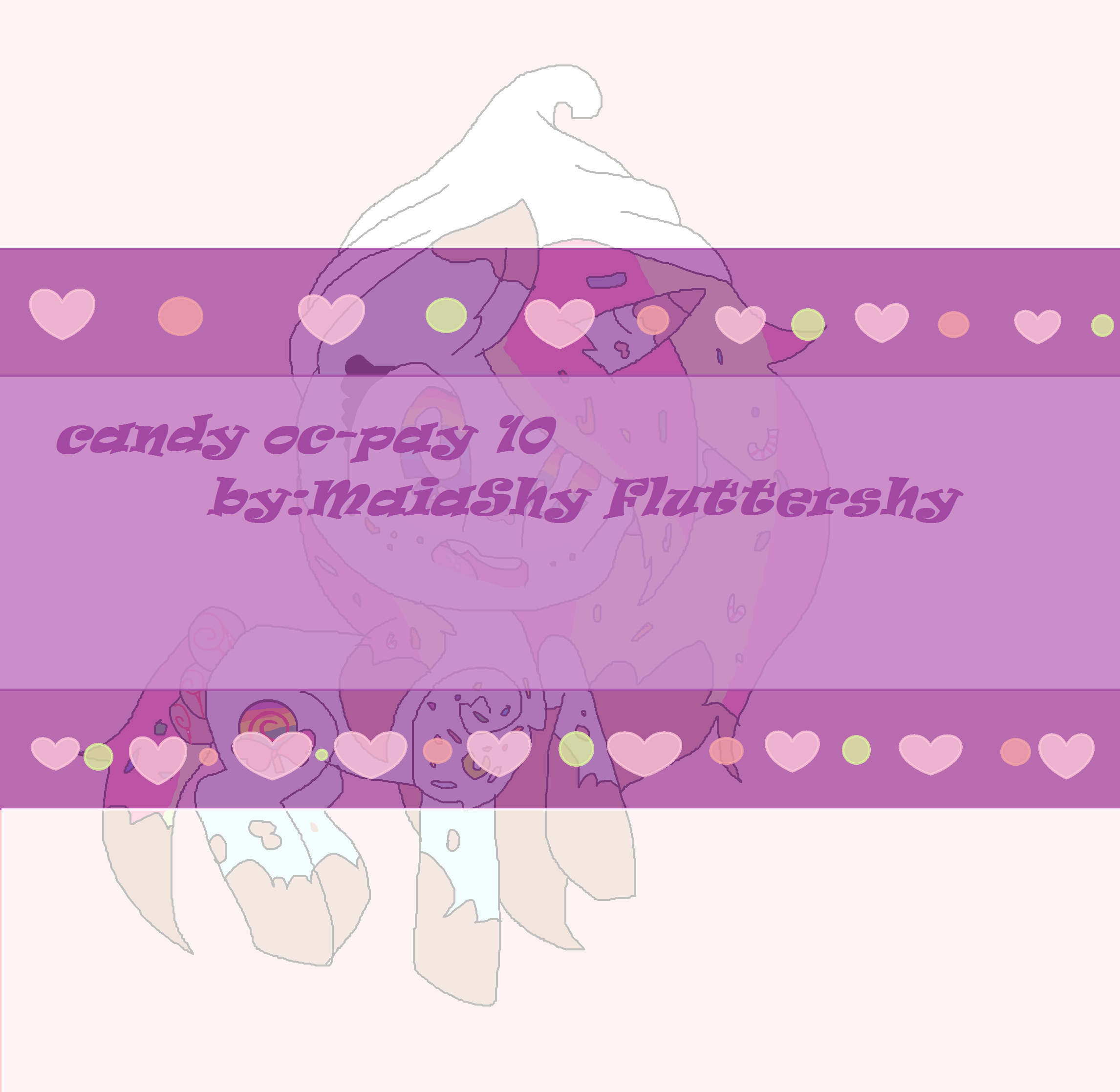 Oc-mlp Candy Oc[sold] by MaiaShyFluttershy on DeviantArt