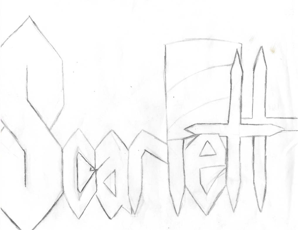 Scarlett graffiti name by CuteBrainiac07 on DeviantArt