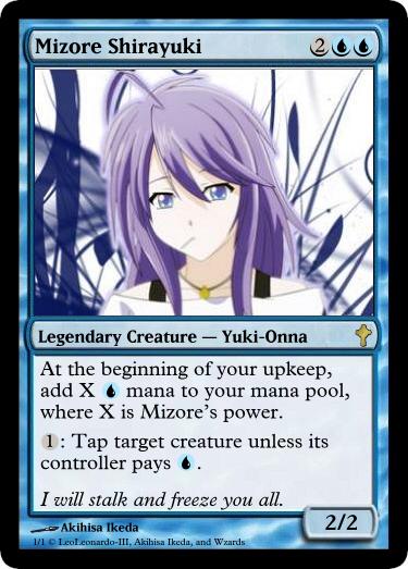 Mizore Shirayuki Stalking