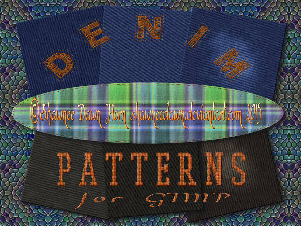 Denim Patterns for GIMP by ShawneeDawn on DeviantArt