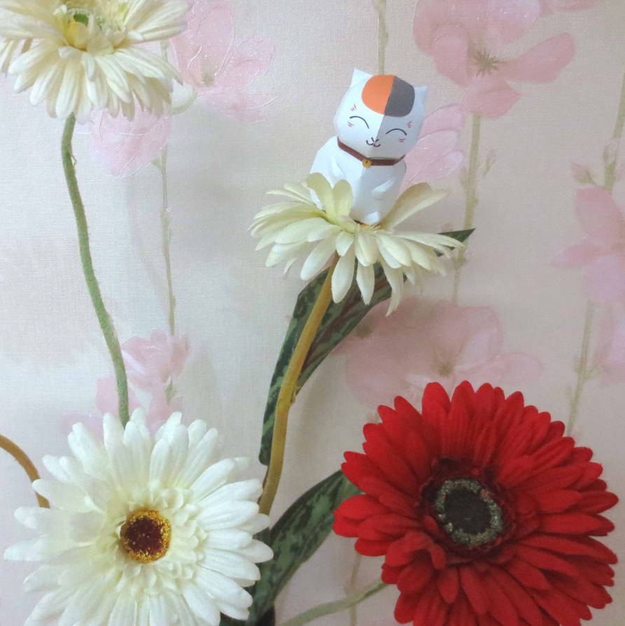 Smiling Nyanko sensei papercraft by NguyenKLinh on DeviantArt