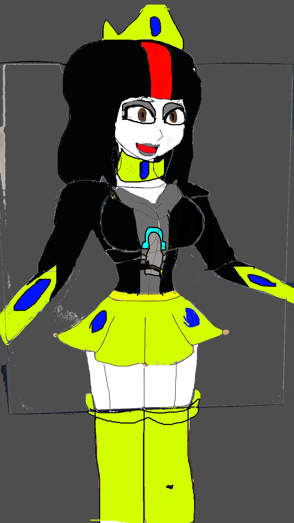 princesa rose human fnia style by juanlmpkajmfaksjdkas on DeviantArt