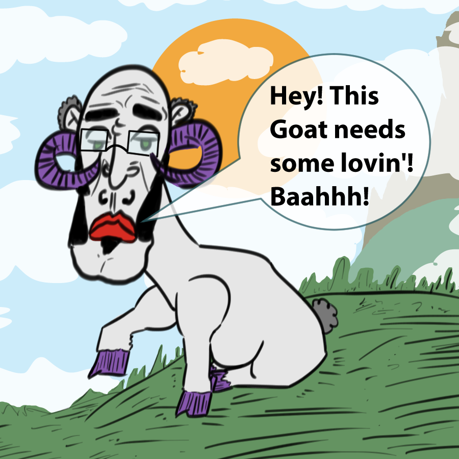 A Goats Single Desire by masterdyne on DeviantArt