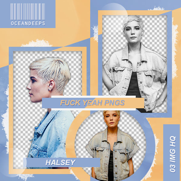 Pack Png 75: Halsey. by Oceandeeps on DeviantArt