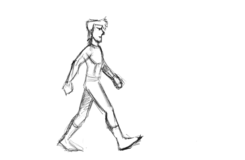 Walking Man Animation 1 by Artsdjinn on DeviantArt