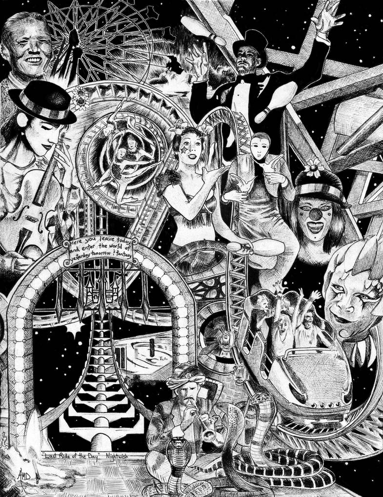 'Carnival of Life' (Last Ride of the Day) by AmaranthMB on DeviantArt