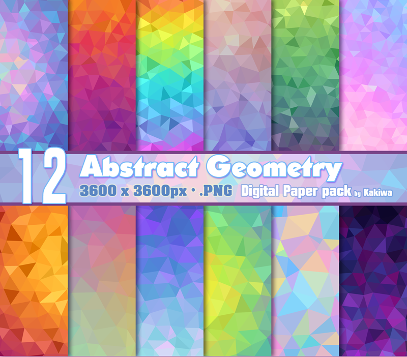 Abstract Geometry Paper Pack by Korajora on DeviantArt