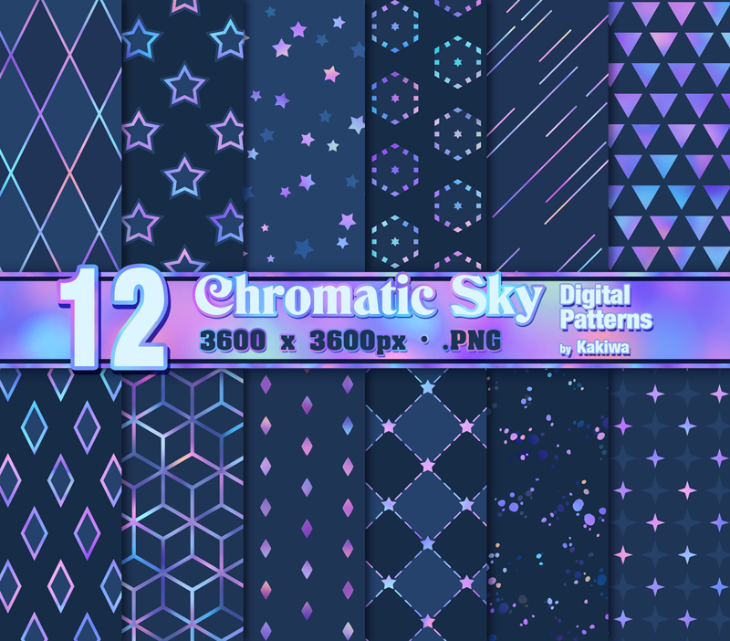 Chromatic Sky - Pattern Pack by Korajora on DeviantArt