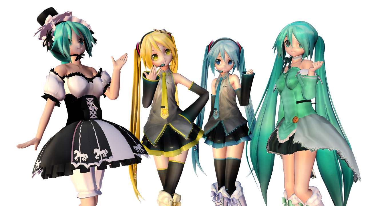 Appearance Miku Pack DL (Happy Birthday Miku!) by Xeno-Fan-Jay on ...