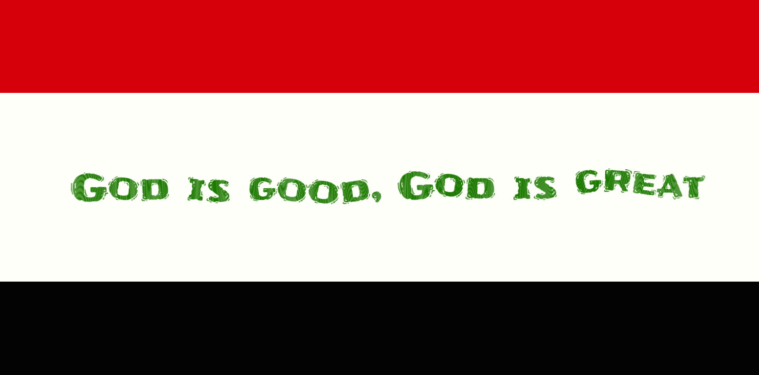 Homeade Flags: Iraq by AlphabetcatOfficial on DeviantArt