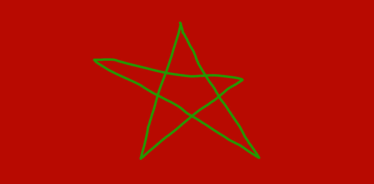 Homeade Flags: Morocco by AlphabetcatOfficial on DeviantArt