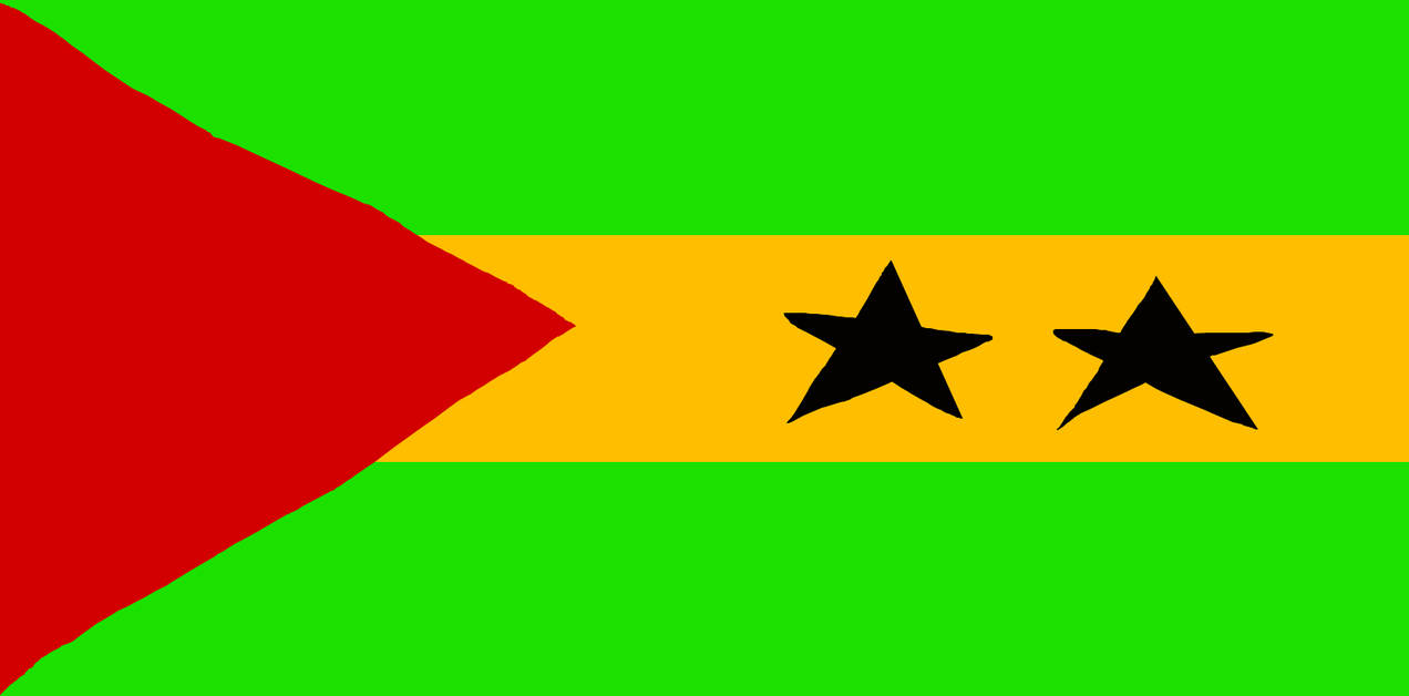 Homeade Flags: Sao Tome and Principe by AlphabetcatOfficial on DeviantArt