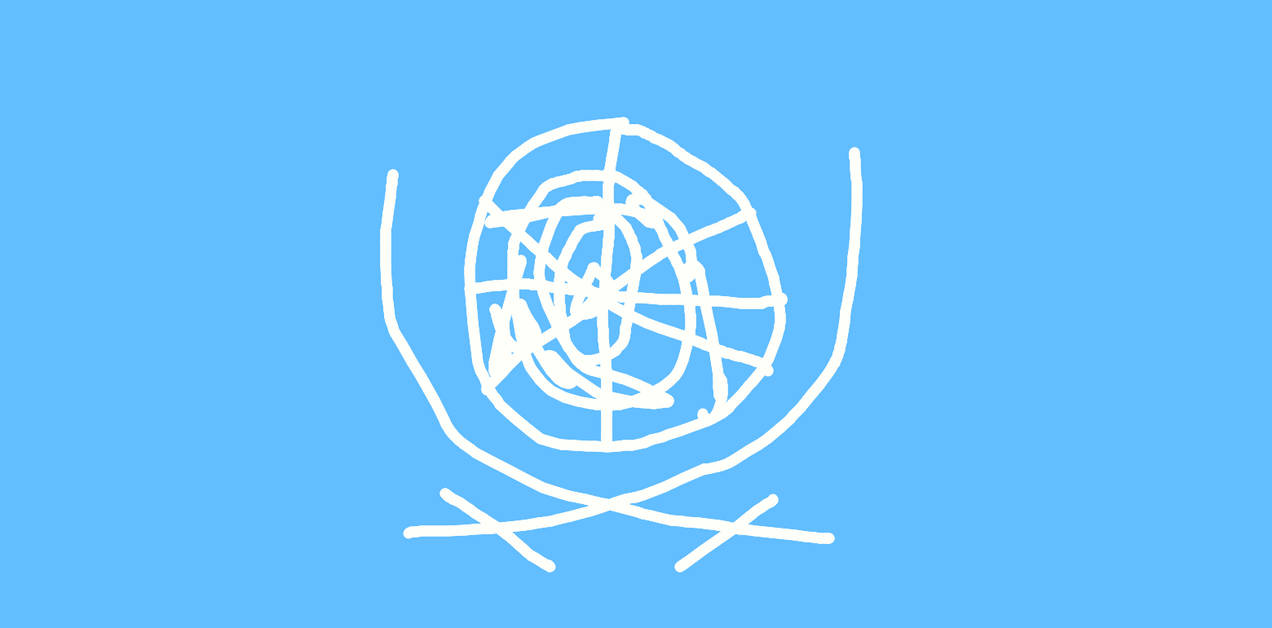 Homeade Flags: United Nations by AlphabetcatOfficial on DeviantArt