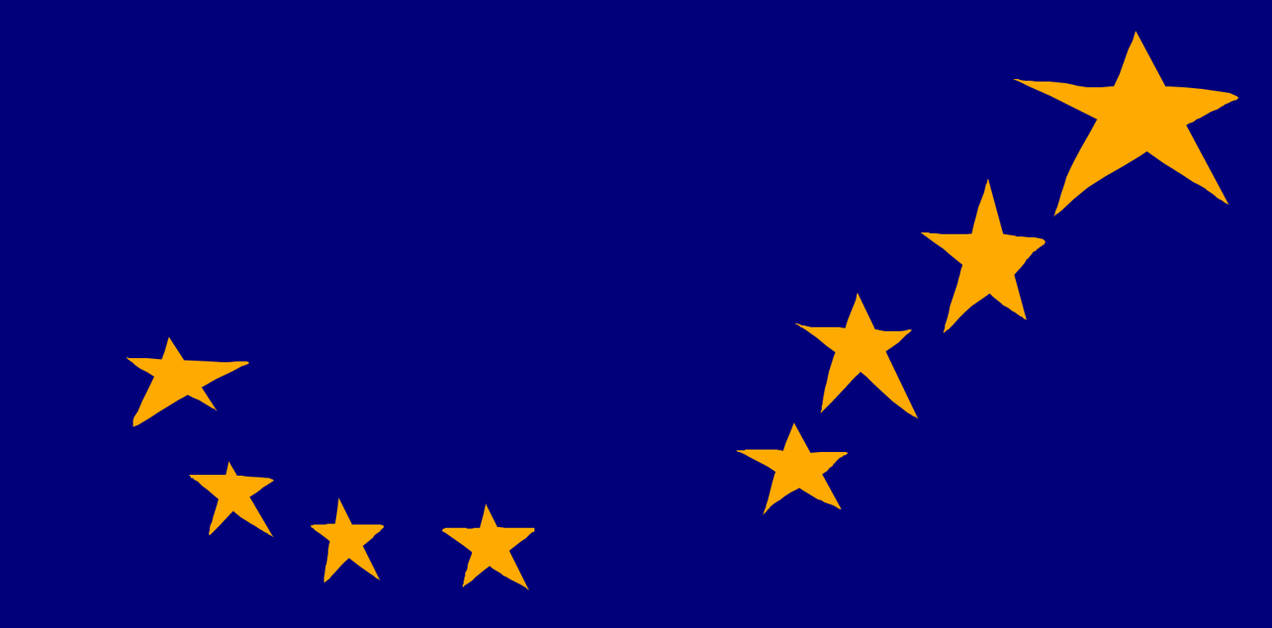 Homeade State Flags: Alaska by AlphabetcatOfficial on DeviantArt