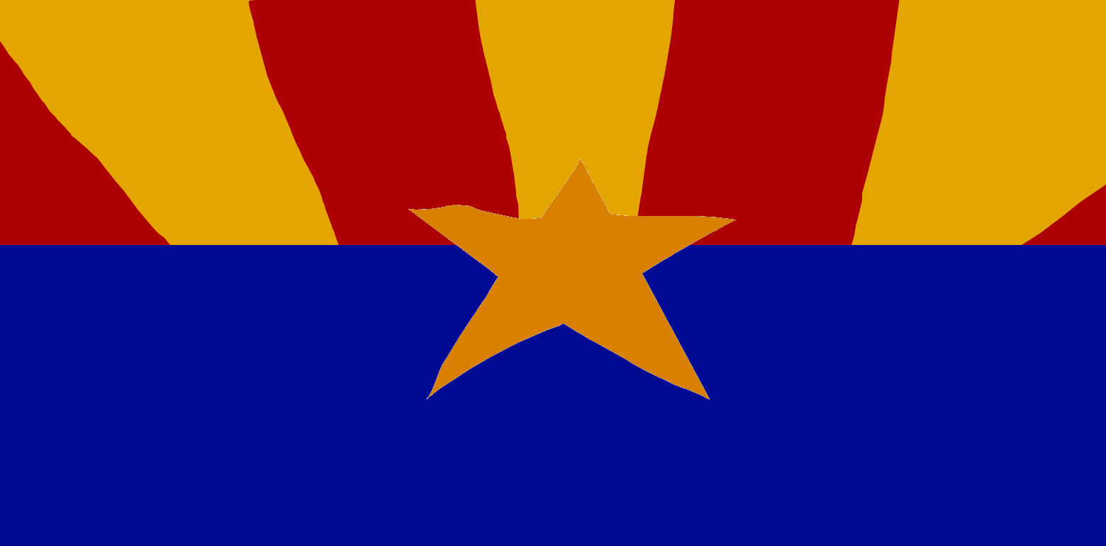 Homeade State Flags: Arizona by AlphabetcatOfficial on DeviantArt