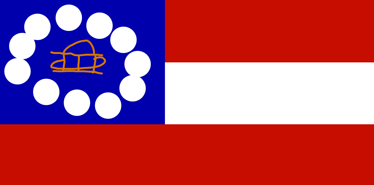 Official Georgia State Flag
