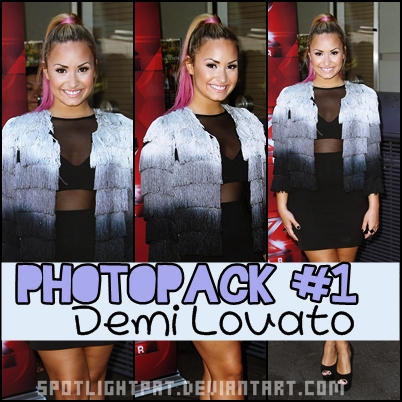 Photopack Demi Lovato #1 by SpotlightPAT on DeviantArt