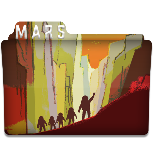 Mars TV Series Folder Icon by luciangarude on DeviantArt
