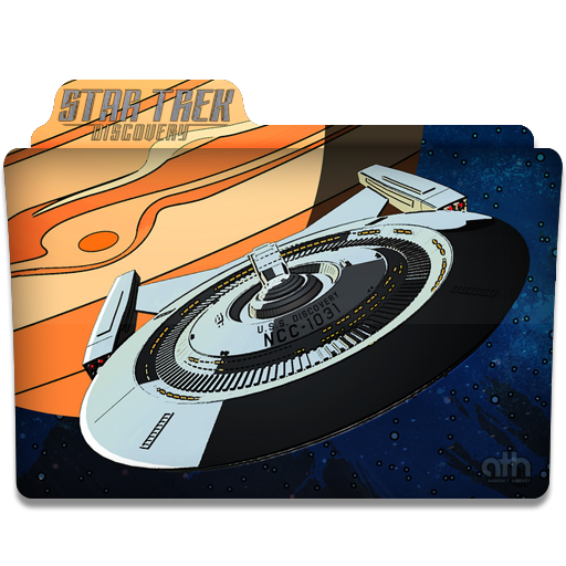 Star Trek Discovery TV Series Folder Icon by luciangarude on DeviantArt