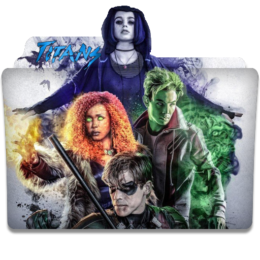Titans TV Series Folder Icon by luciangarude on DeviantArt