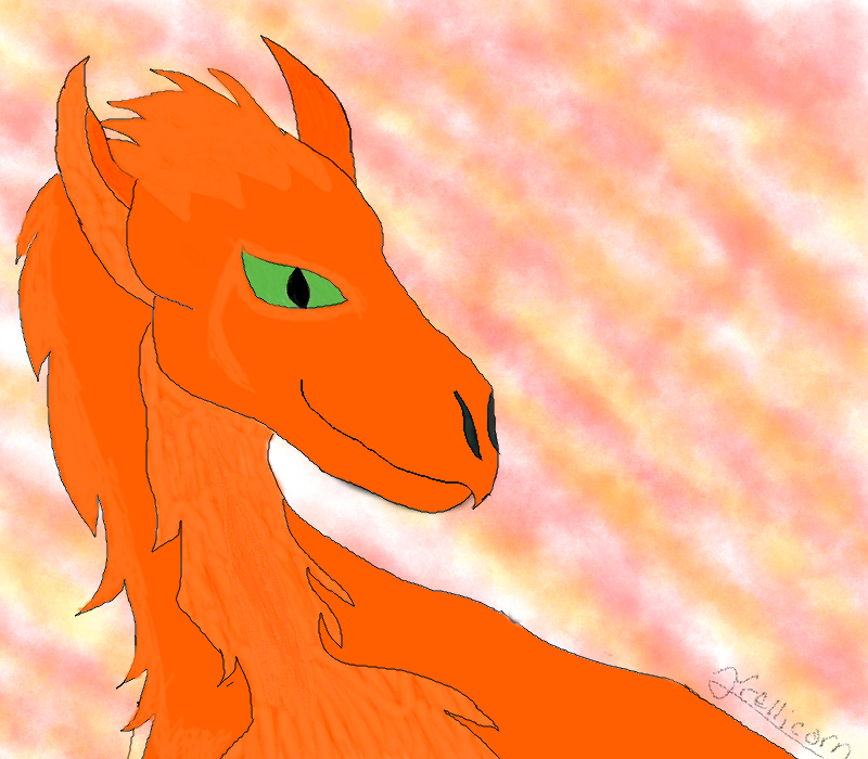 Firestar as a dragon by Trellicorn on DeviantArt