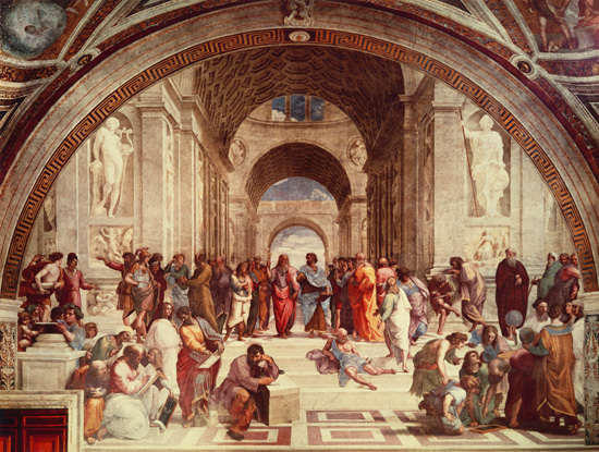 Analysis on School of Athens by EvrenOzben on DeviantArt