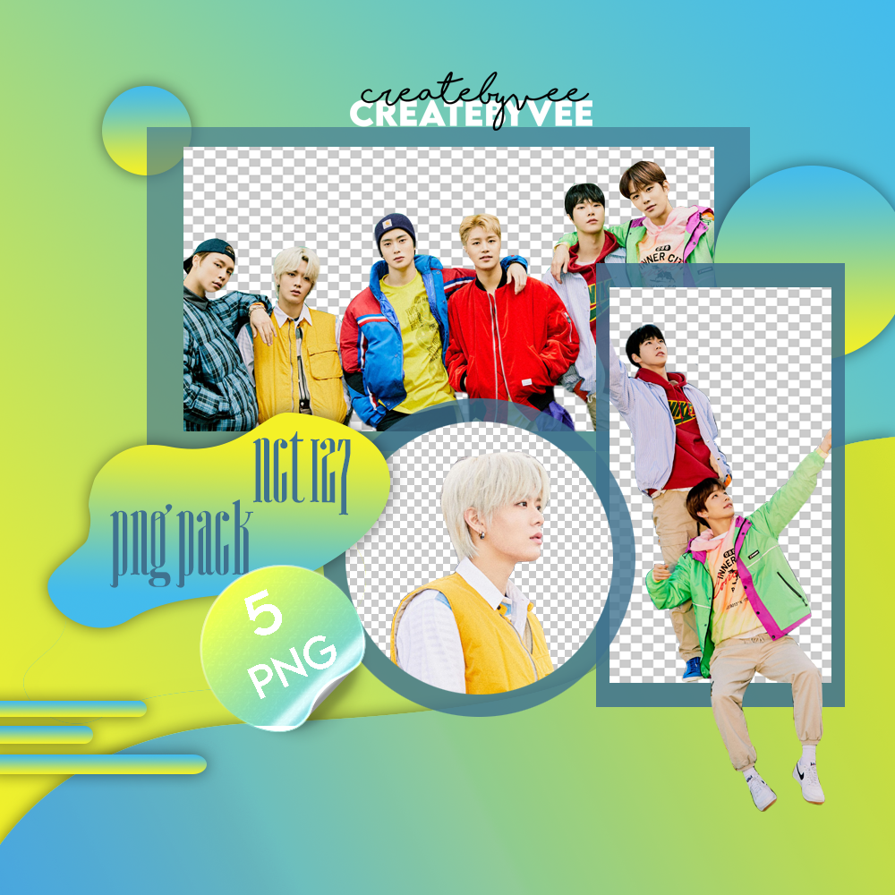 PNG PACK #5: NCT 127 by createbyvee on DeviantArt