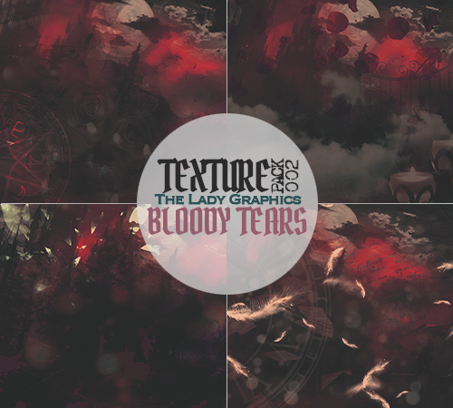 Texture Pack - Bloody Tears by ConyshaDesign on DeviantArt
