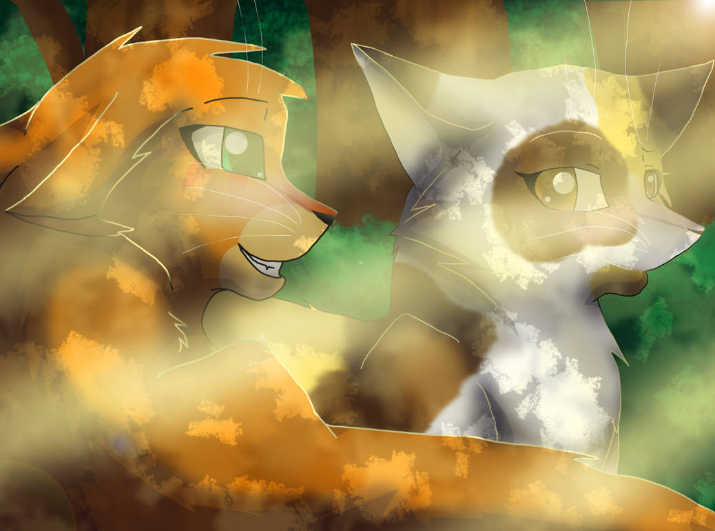 Fireheart And Spottedleaf by minhkhue3 on DeviantArt