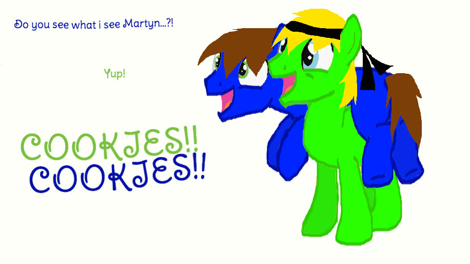 Martyn and Toby love cookies! by DemonMiner on DeviantArt