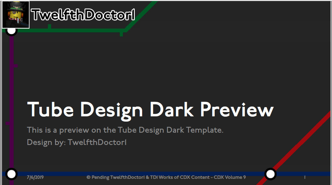 Tube Design Variant For Microsoft's Powerpoint by TwelfthDoctor1 on ...