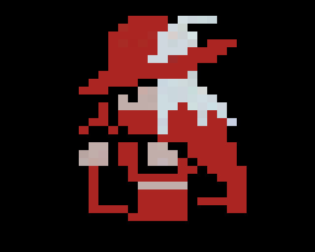8 bit ff red mage cursor by jeollo on DeviantArt