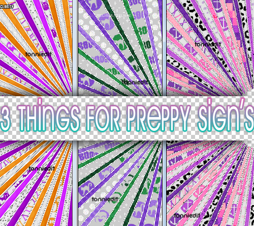 Preppy Sign's by toni190 on DeviantArt