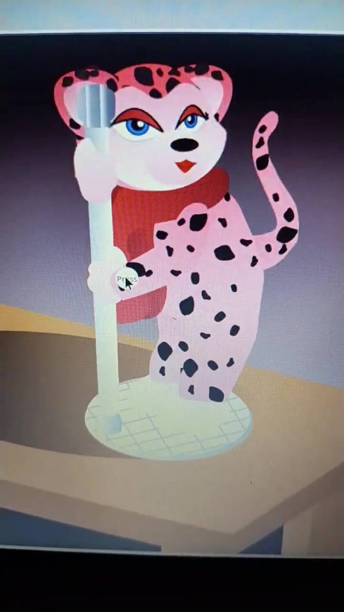 Occasions Pole Dancing Leopard (ReBoot Recreation) by GemmyIsGood2025 ...