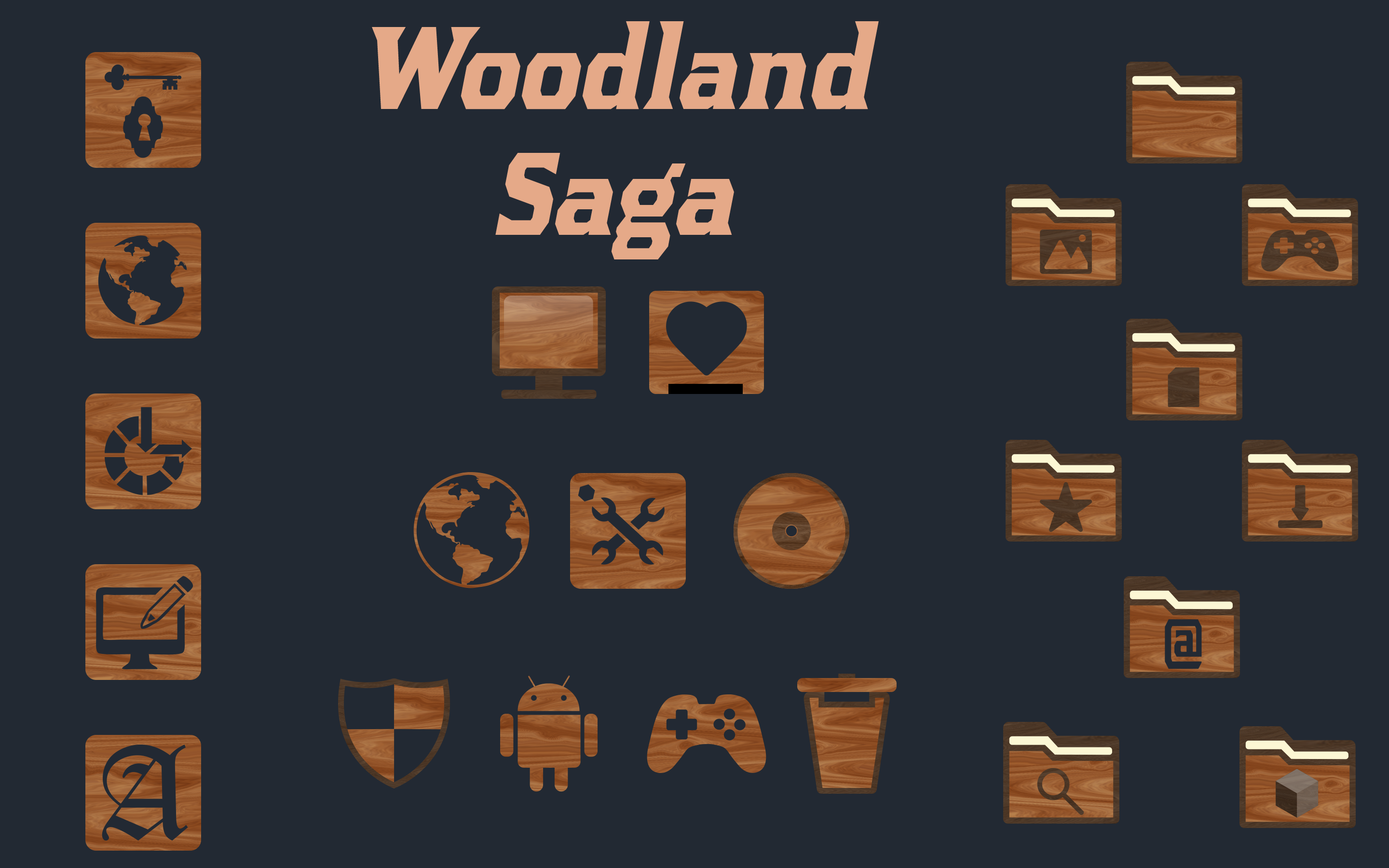 7tsp icon pack Woodland Saga by ArdentAA69 by ArdentAA on DeviantArt